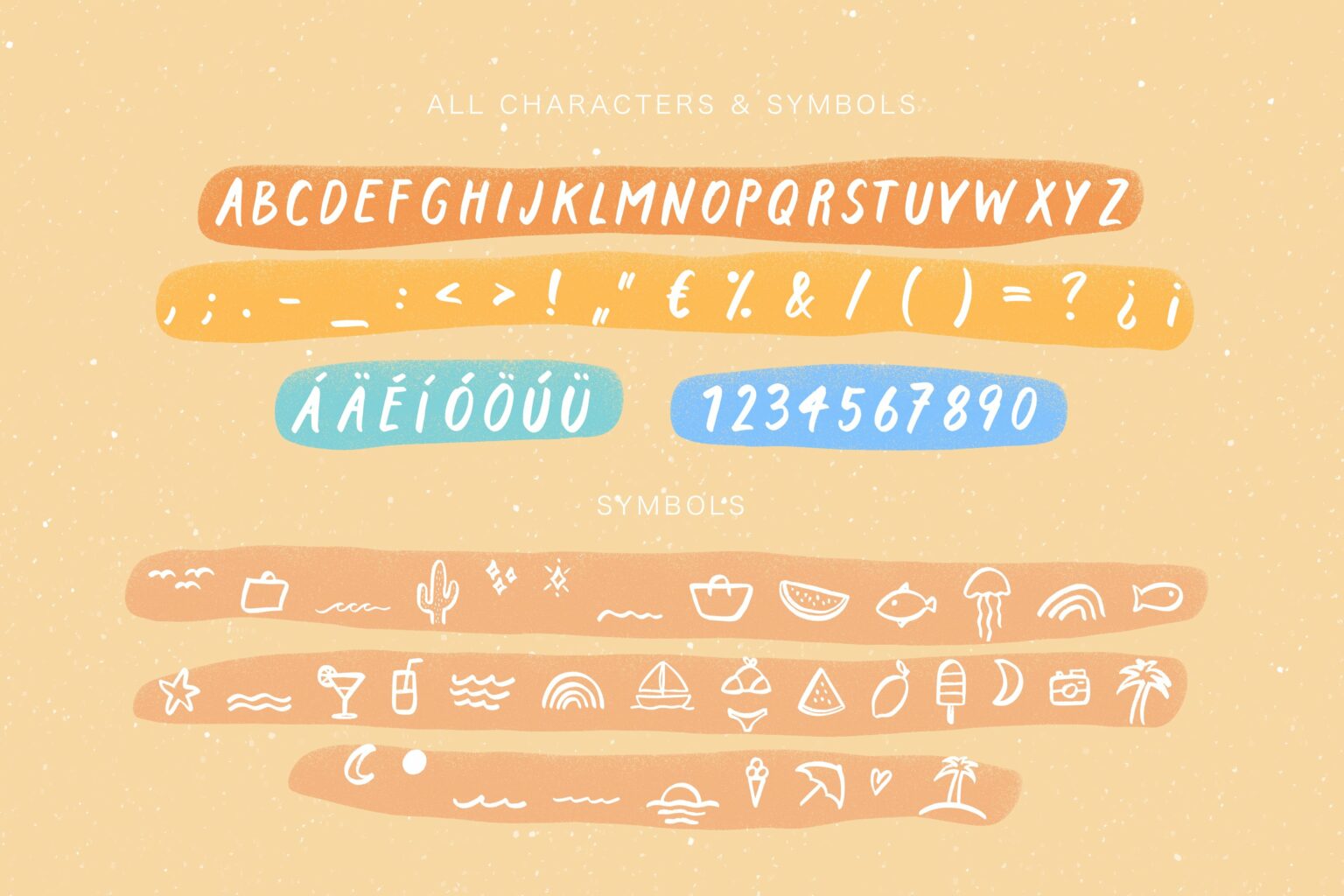 Island Sun Handwritten Marker Font – MasterBundles