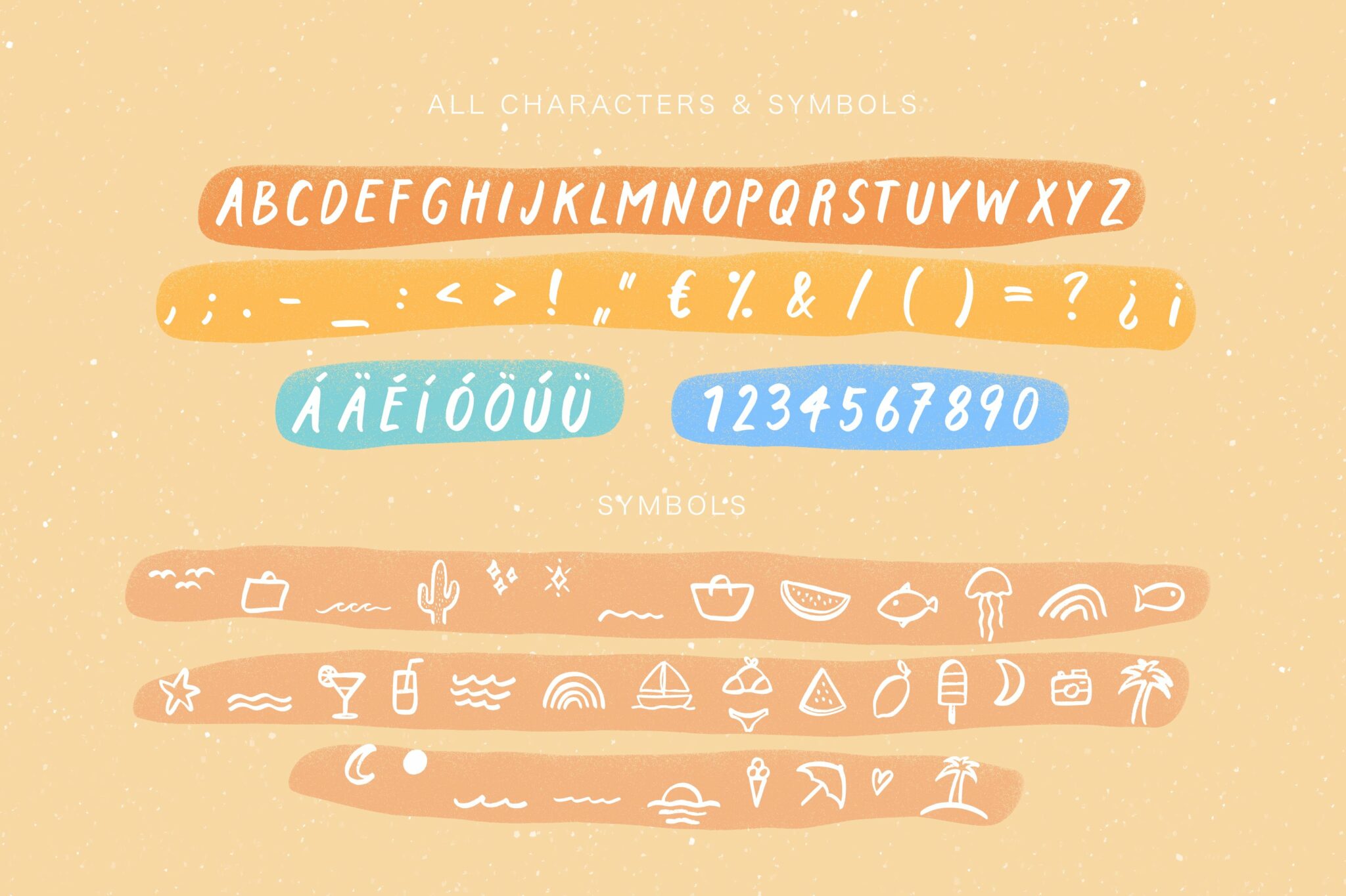 Island Sun Handwritten Marker Font – MasterBundles