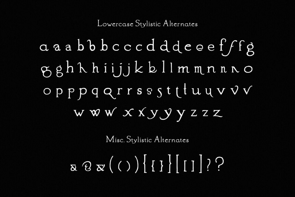 Kindred - Stylistic Alternates Font – MasterBundles