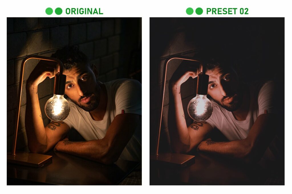 20 Dark LUTs Presets and Photoshop A – MasterBundles