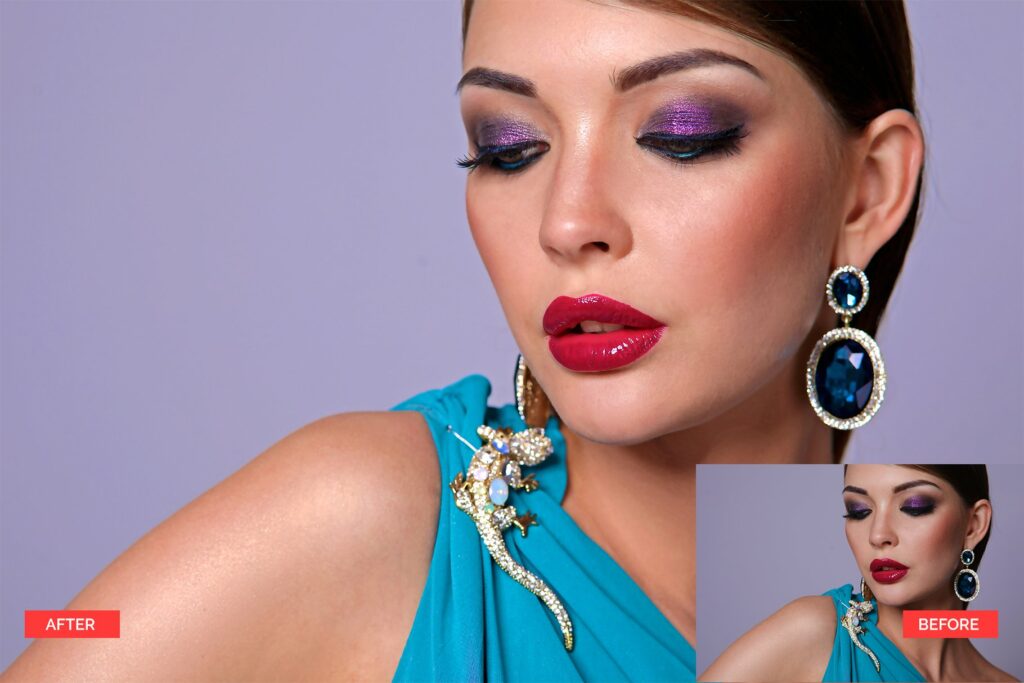 Pro Skin Retouch Photoshop Action Masterbundles