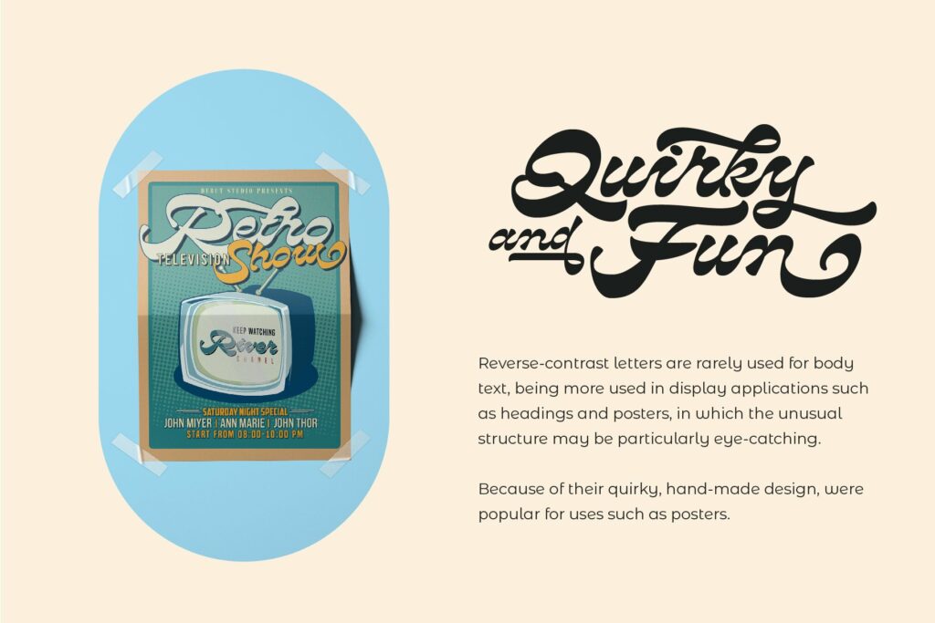 Hinterland | Reverse Contrast Script – MasterBundles