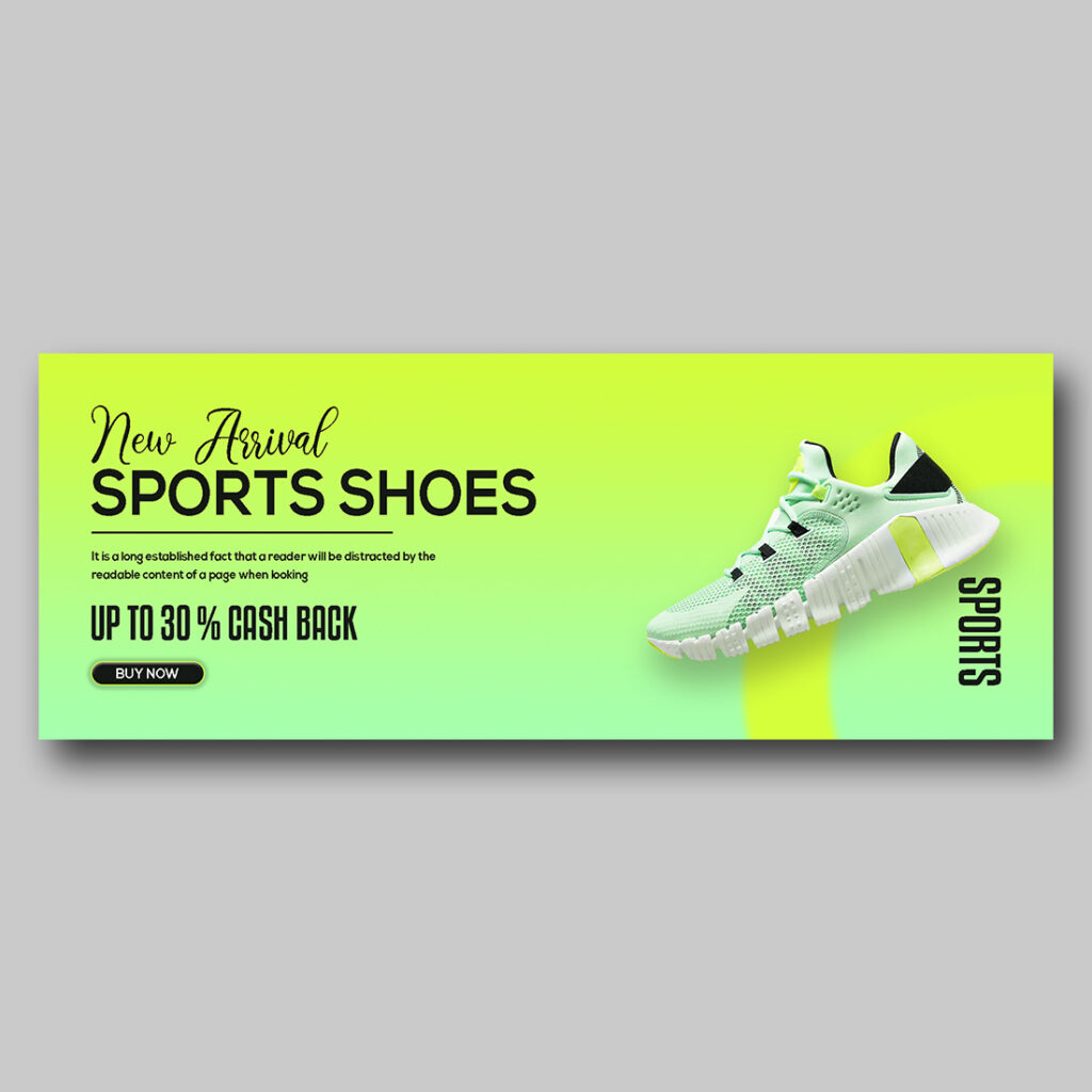 Facebook Cover / Web banner design - MasterBundles