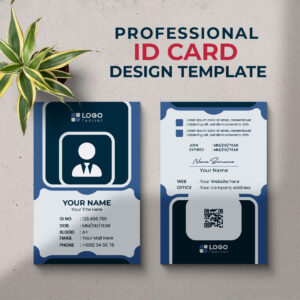 Creative Professional Id Card Design for Modern Business - MasterBundles
