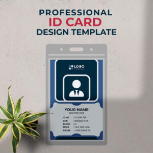 Creative Professional Id Card Design for Modern Business - MasterBundles