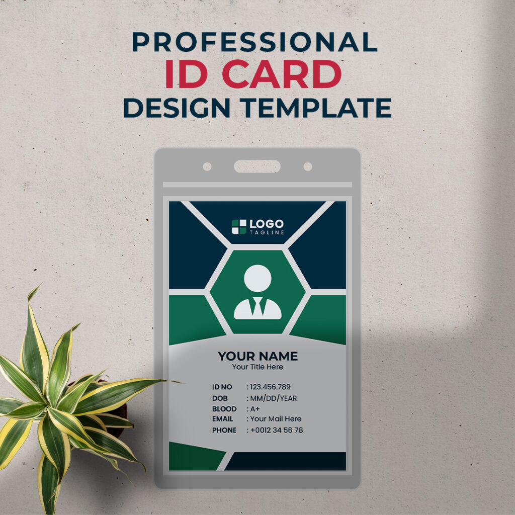 Professional Creative Modern Unique Id Card Design Template Ideas ...