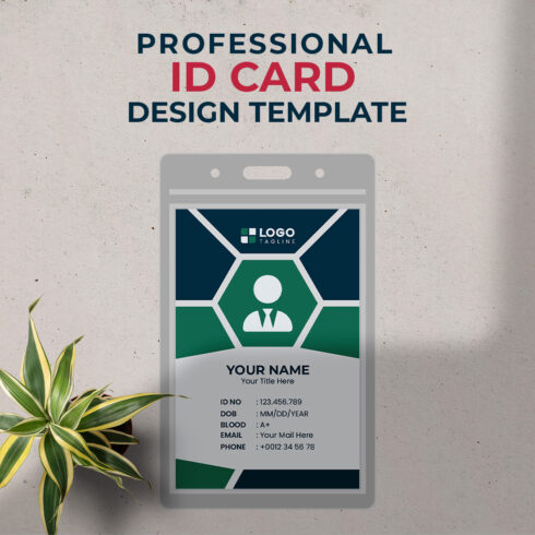 Professional Creative Modern Unique Id Card Design Template Ideas ...