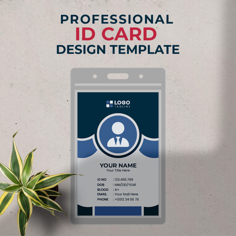 Professional Creative Modern Unique Id Card Design - MasterBundles