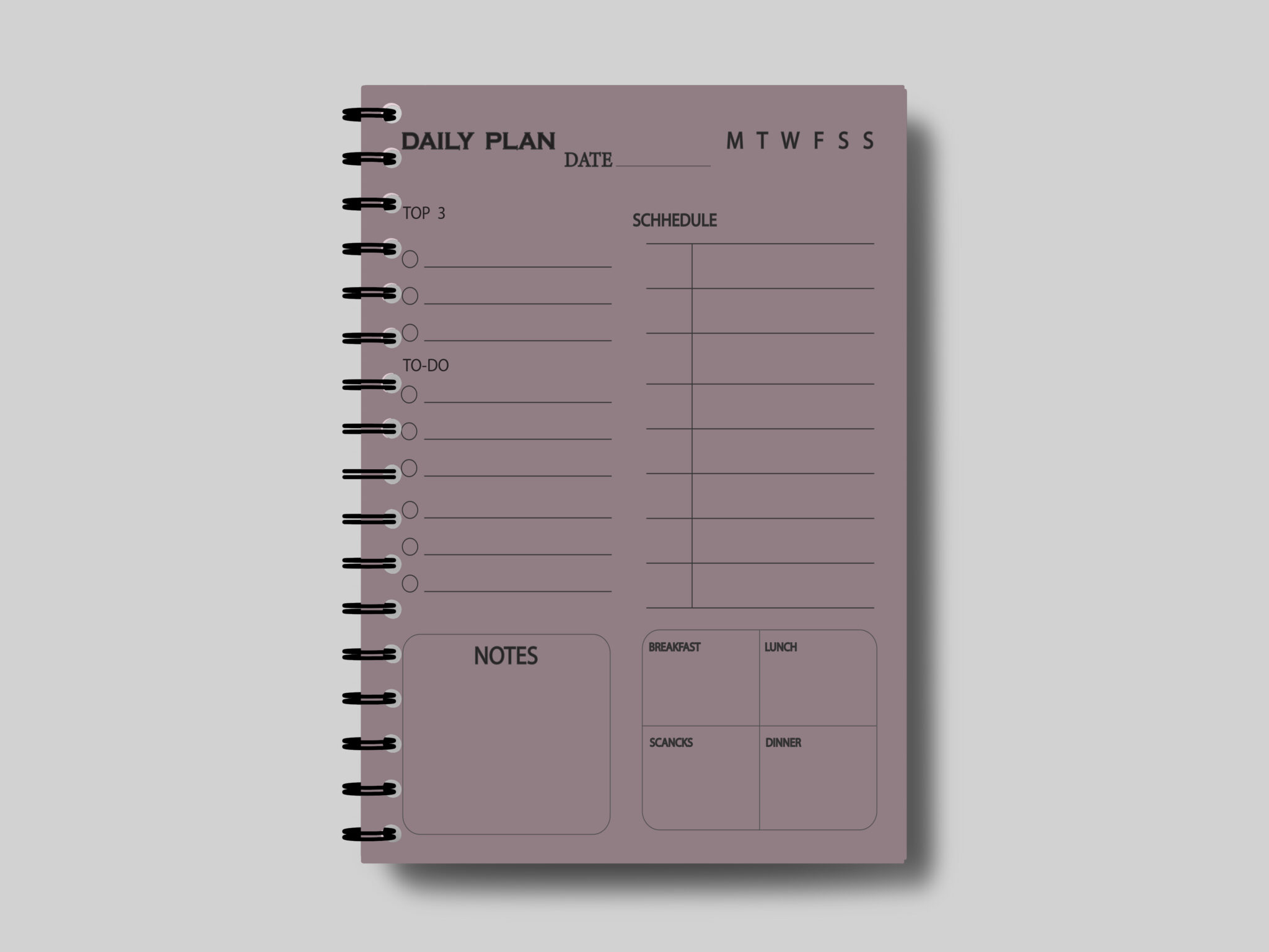 120 pages Daily Planner For Kids - MasterBundles