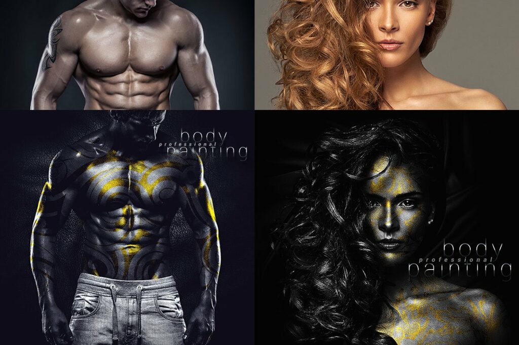 Professional Body Painting – MasterBundles