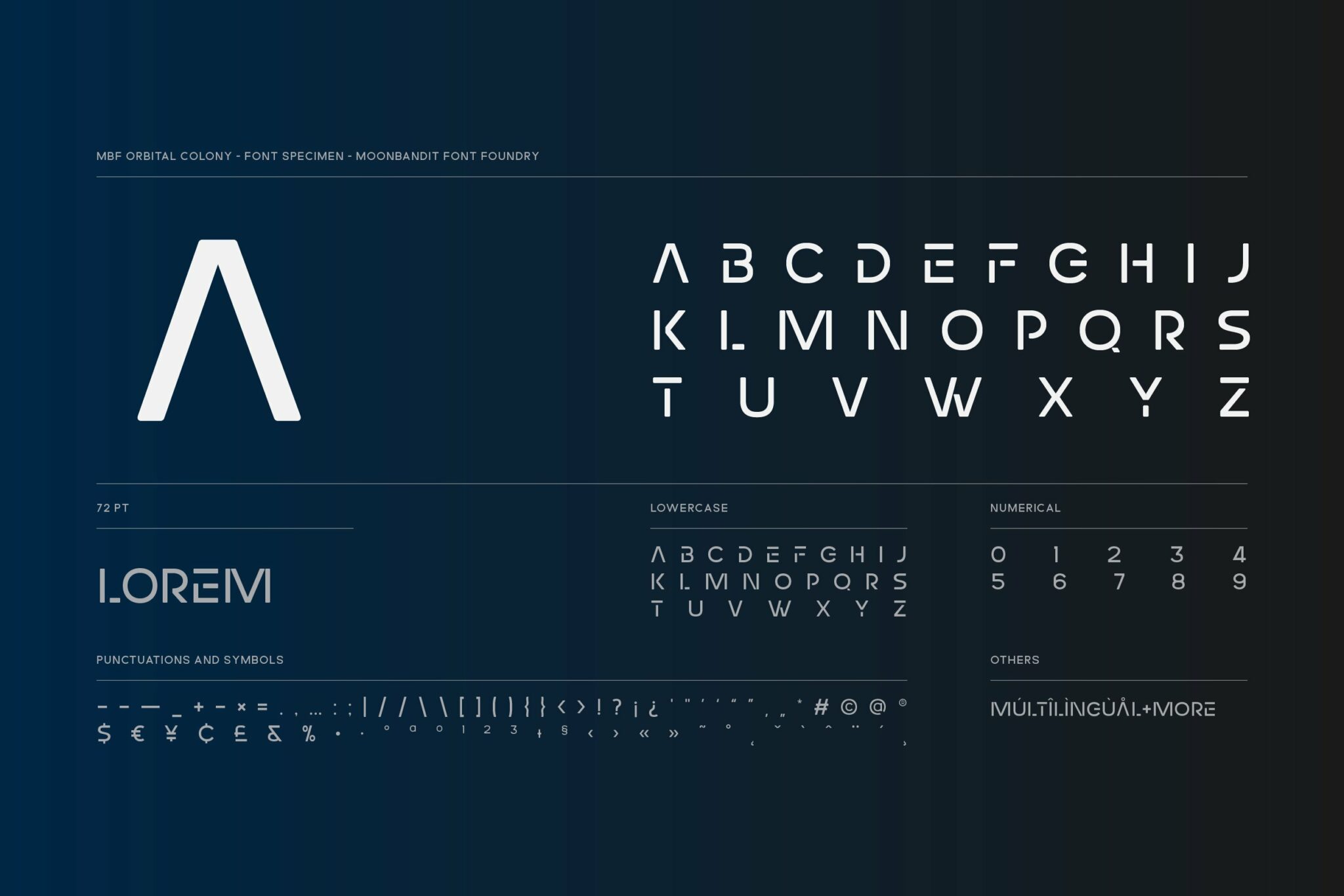 MBF Orbital Colony - Futuristic font – MasterBundles