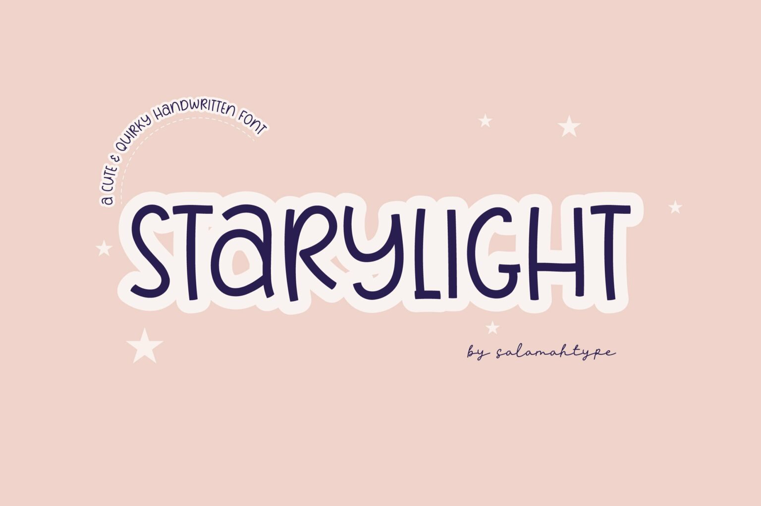 Starylight Quirky Handwritten Font – MasterBundles