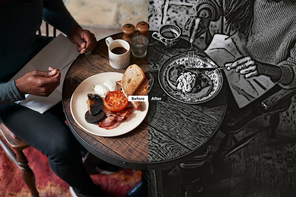 Bad Photocopy Photoshop Action – MasterBundles