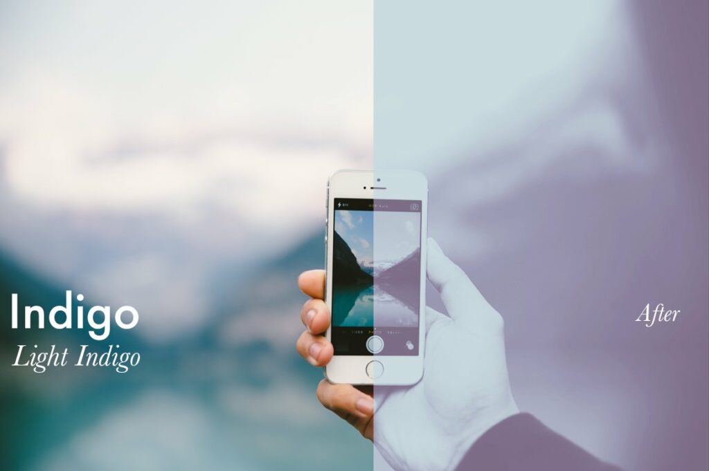 Indigo - 4 Photoshop Actions – MasterBundles