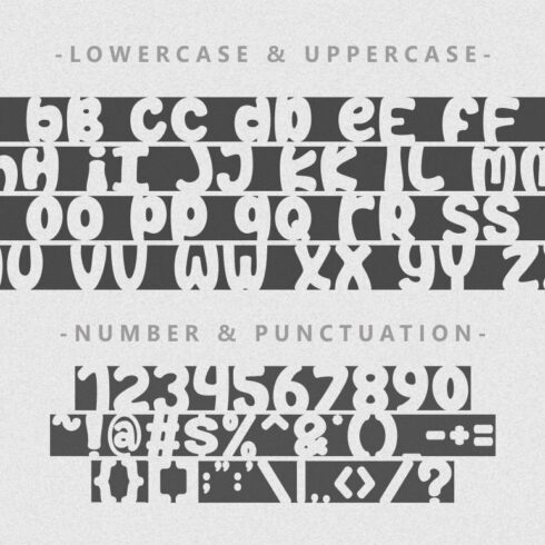 Block Space - Negative Space Font – MasterBundles