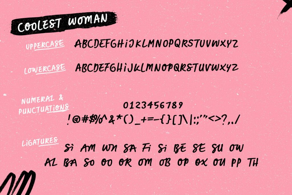 Coolest Woman Font – MasterBundles