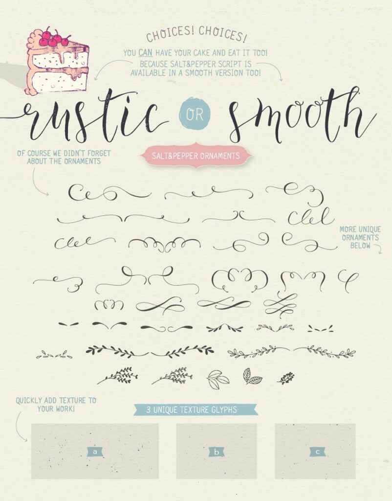 Salt & Pepper font duo – MasterBundles