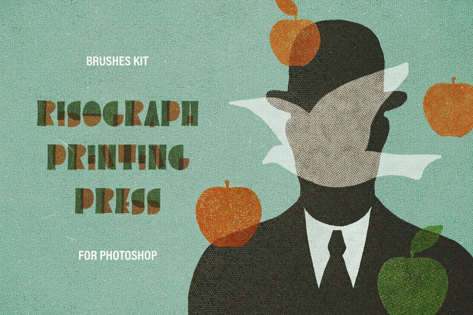 Printing Press Photoshop Brushes – MasterBundles