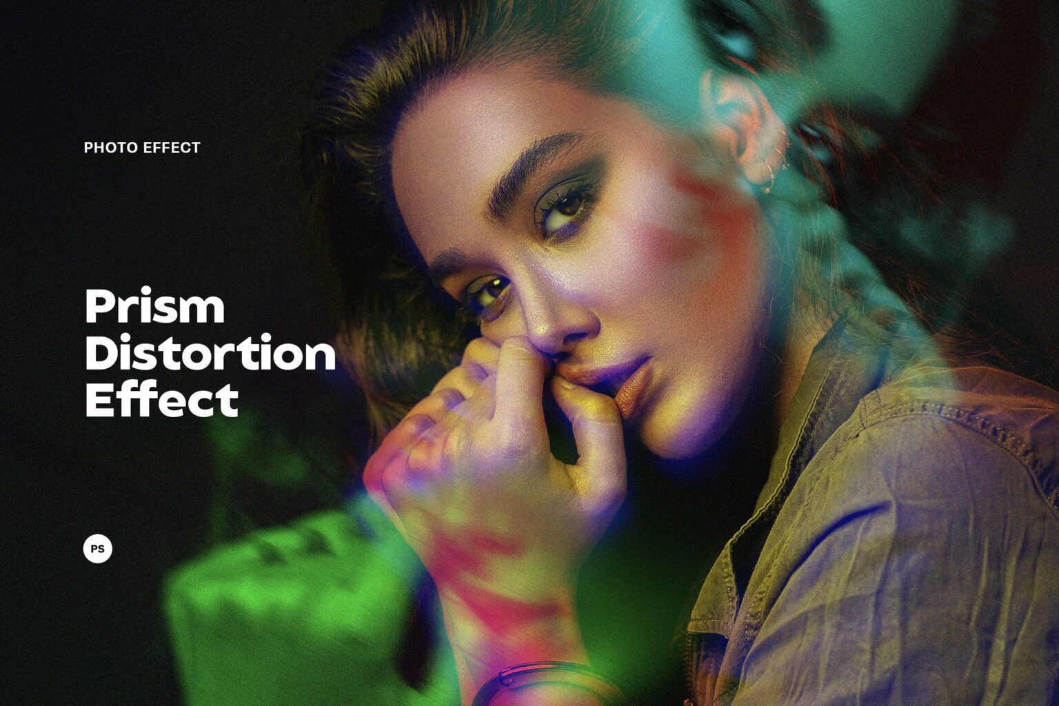 Prism Distortion Photoshop Effect – MasterBundles