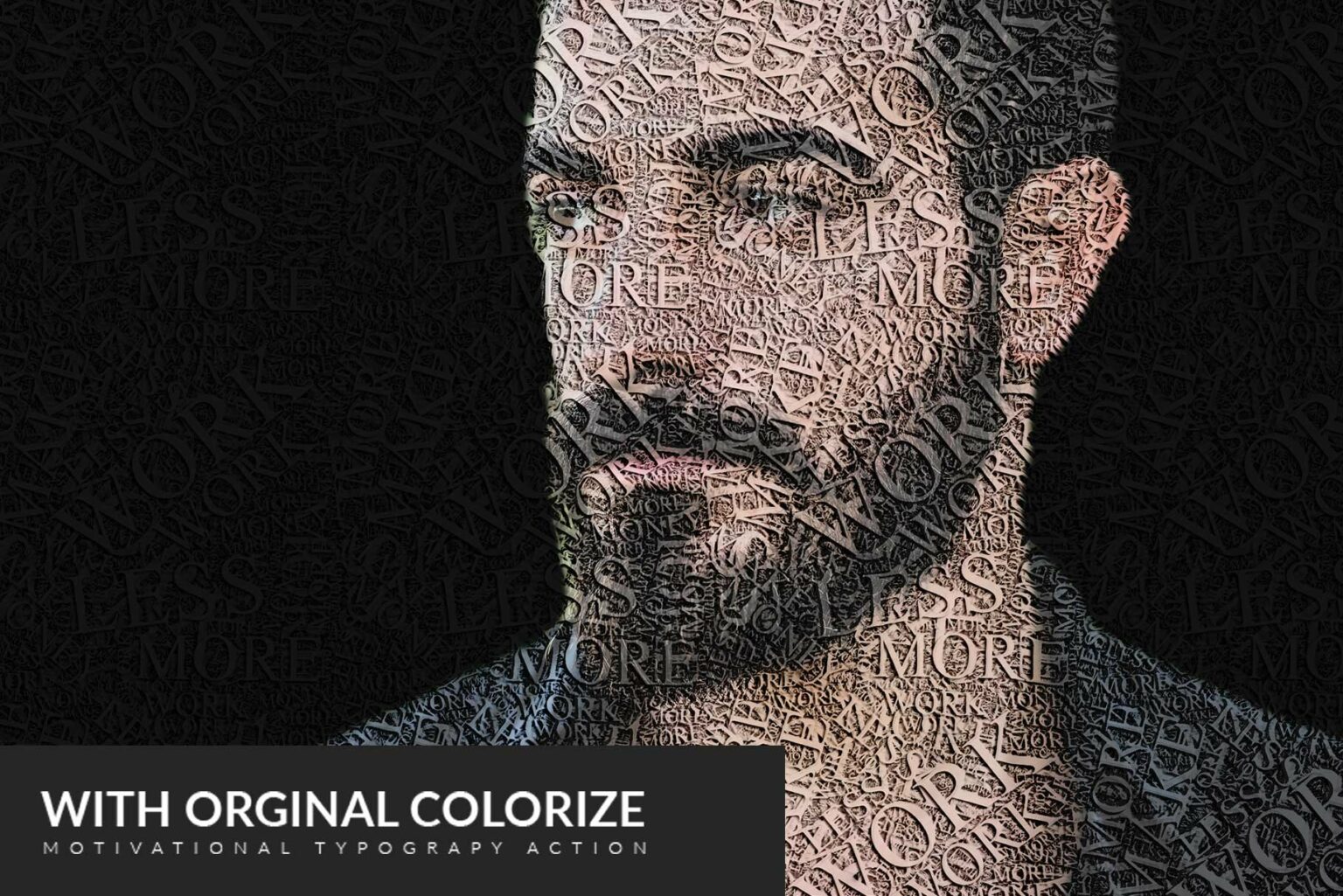 Motivational Typography Photoshop Ac – MasterBundles