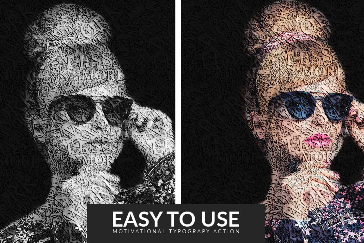 Motivational Typography Photoshop Ac – MasterBundles