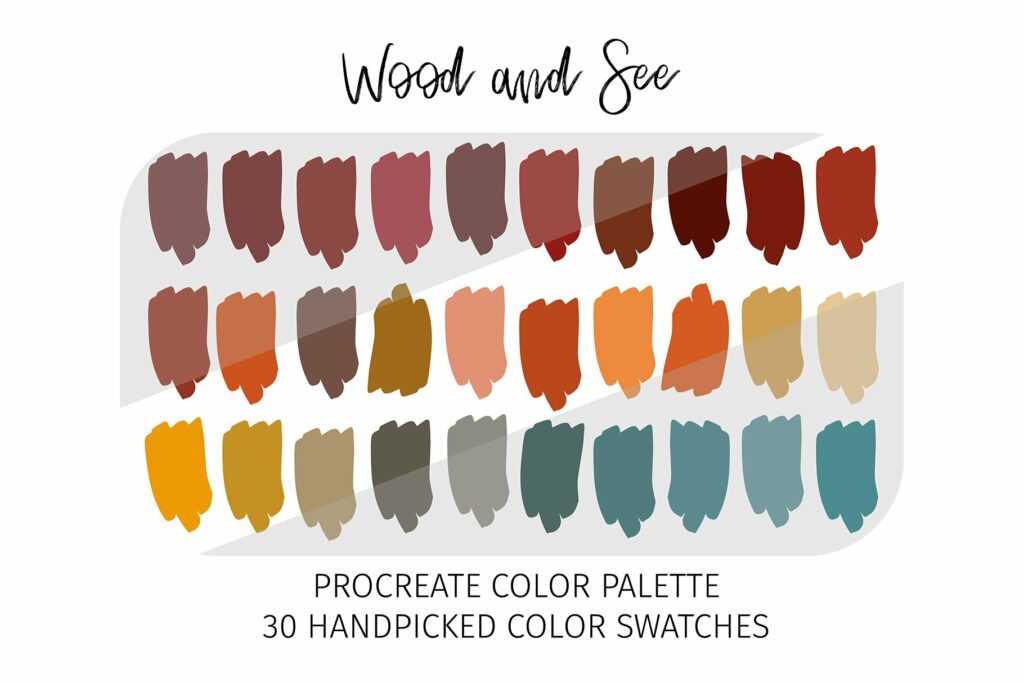 Procreate Fall Color Palette Bundle – MasterBundles