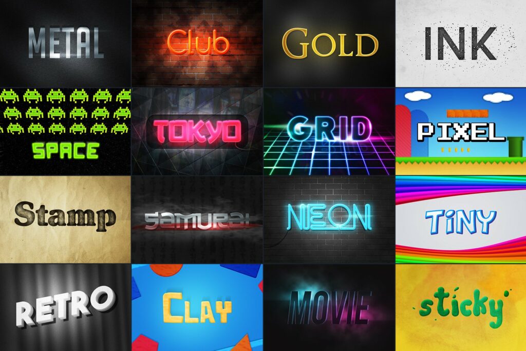 Photoshop Text Effects Pack vol.2 – MasterBundles