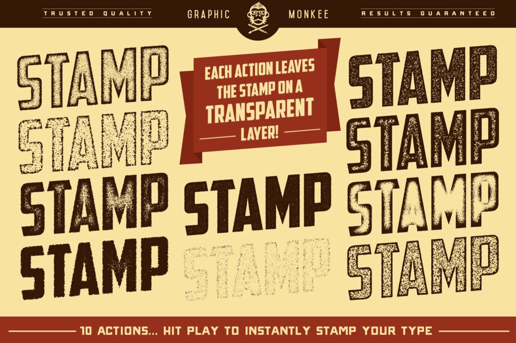 Hand Forged Stamp Effects – MasterBundles