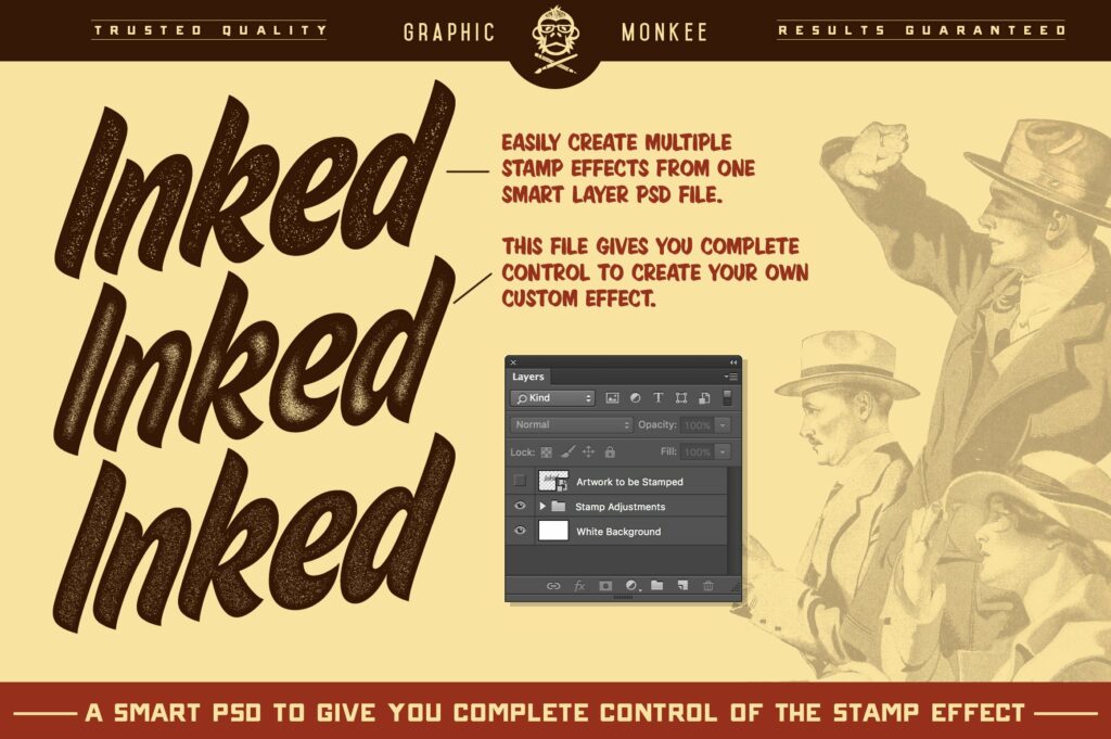 Hand Forged Stamp Effects – MasterBundles