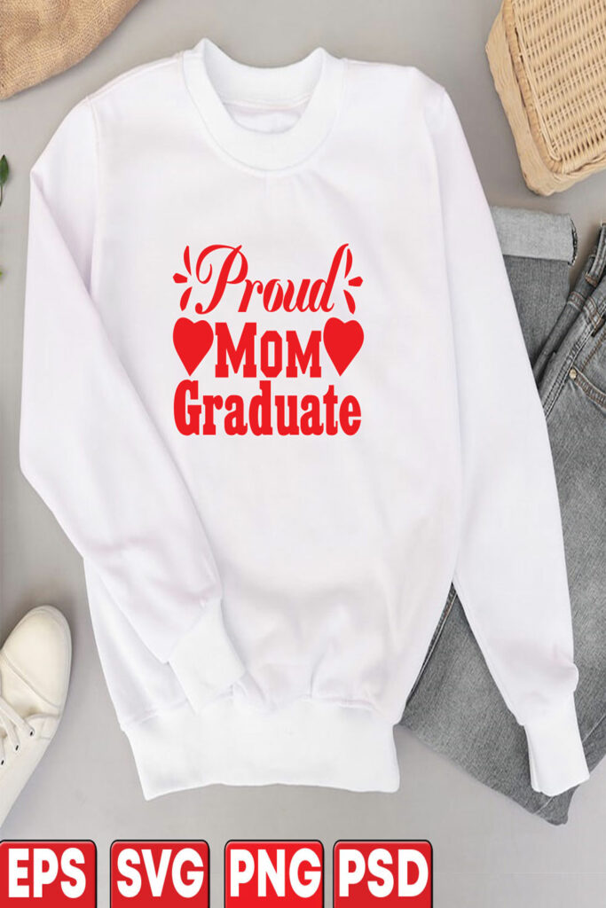 Proud Mom Graduate - MasterBundles