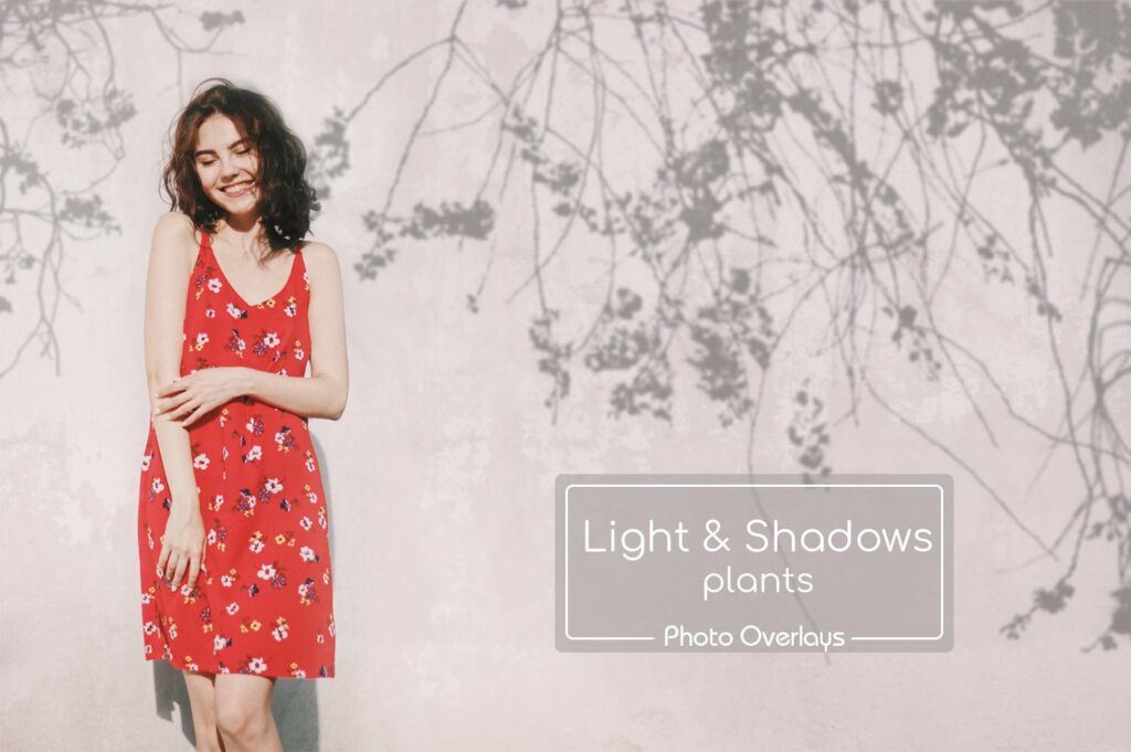 40 Plant Shadows Overlays – MasterBundles