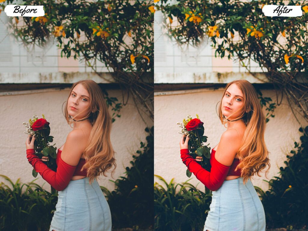 5 Insta Red Mobile Presets – MasterBundles