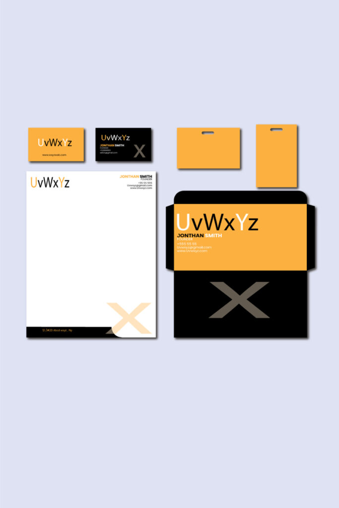 Stationary Template Design - MasterBundles