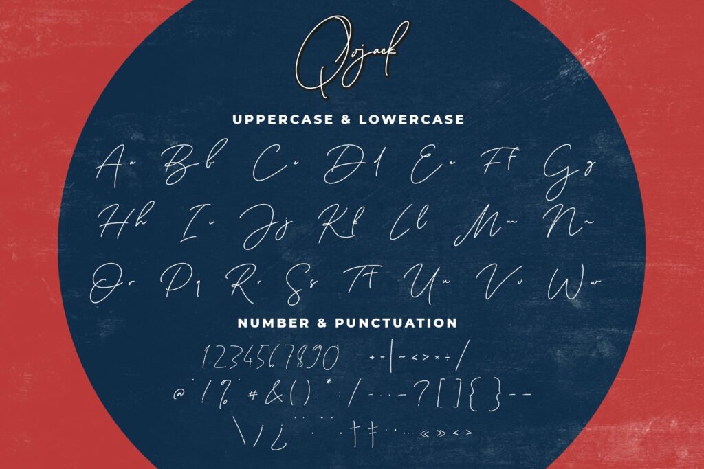 Qojack Signature Brush Font – MasterBundles