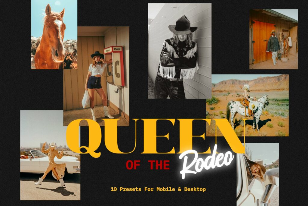 Queen Of The RODEO | Cowgirls Preset – MasterBundles