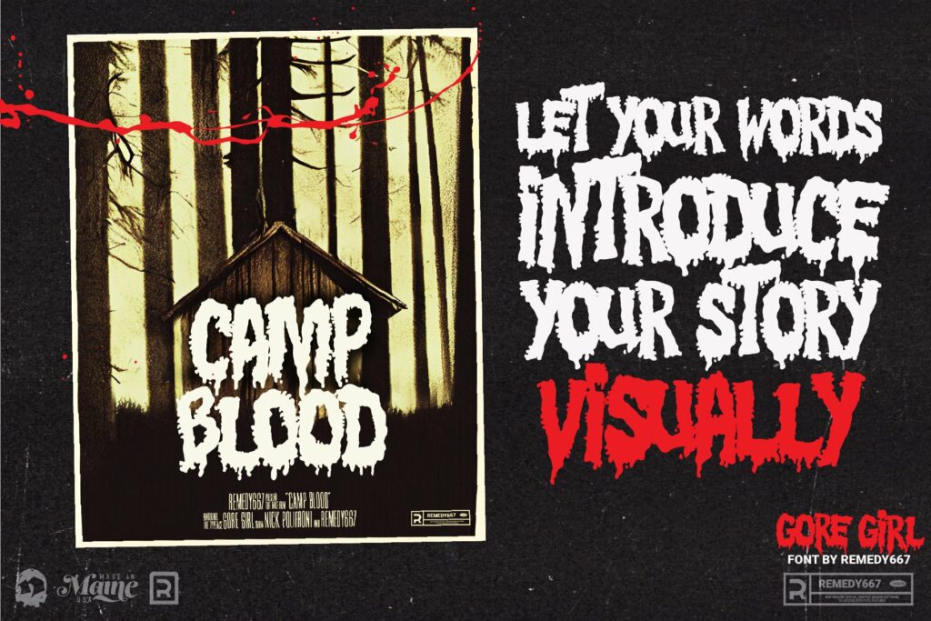 Gore Girl - 90s Teen Horror Font – MasterBundles