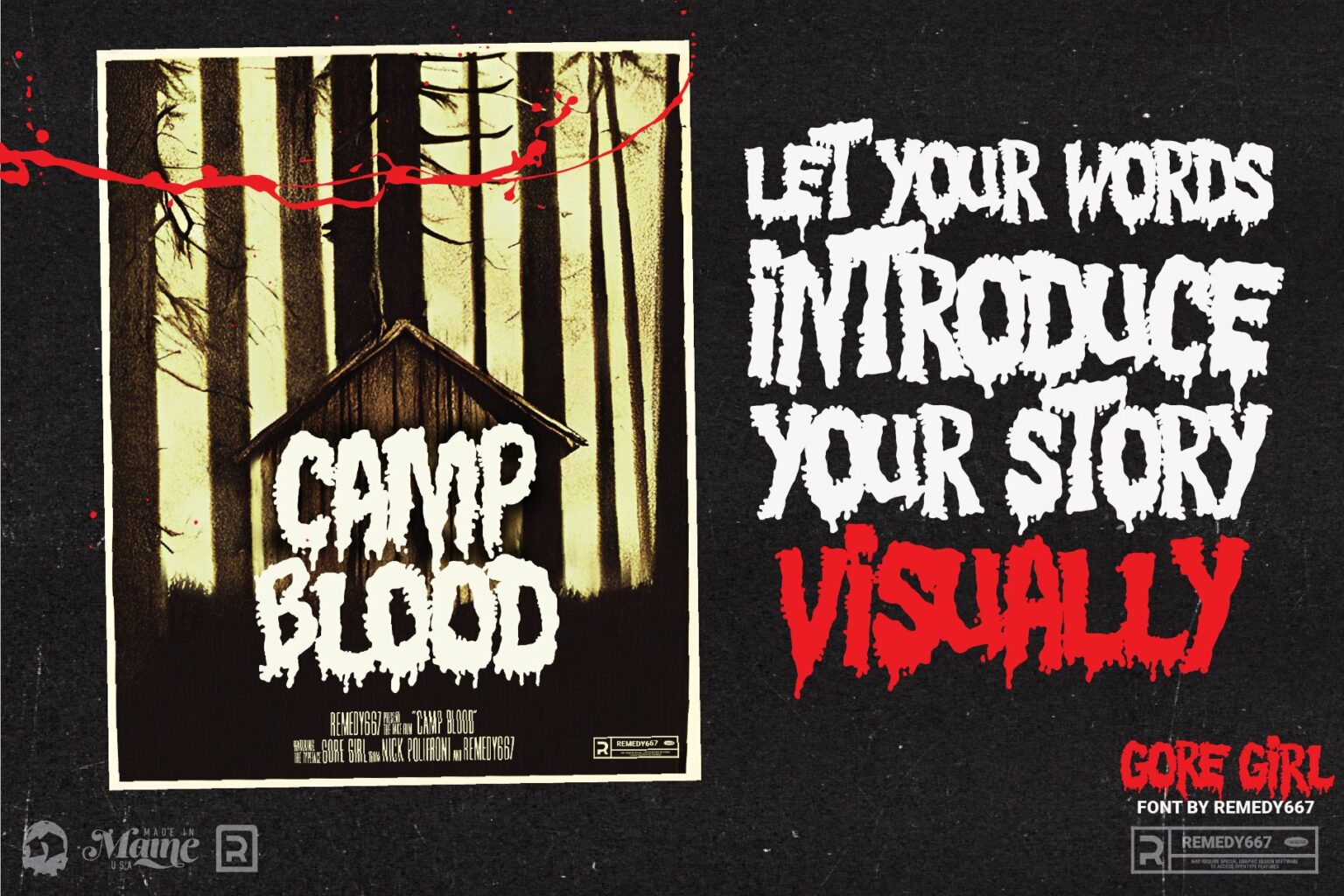 Gore Girl - 90s Teen Horror Font – MasterBundles