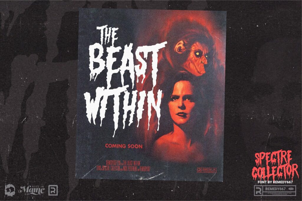 Spectre Collector - Horror Font – MasterBundles