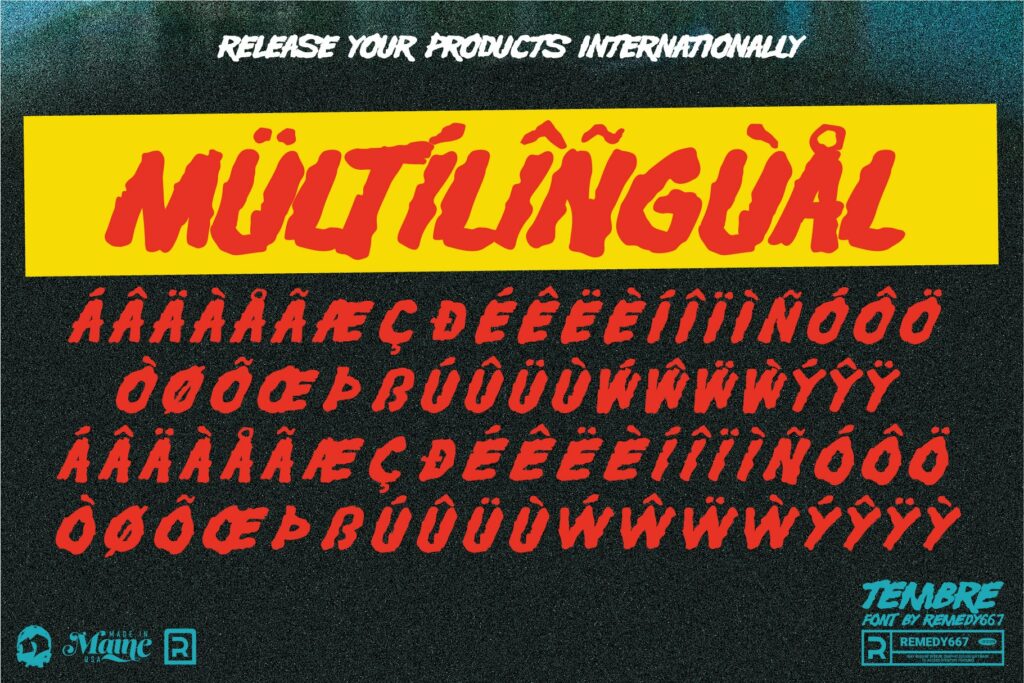 Tembre - Retro Horror Font – MasterBundles