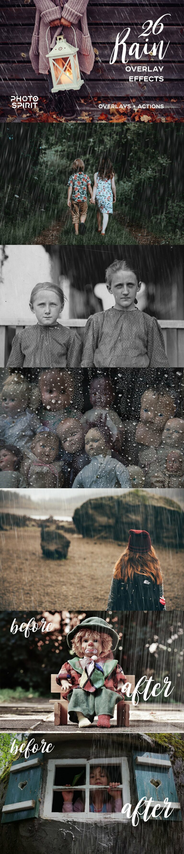 Rain Overlay Effects – MasterBundles