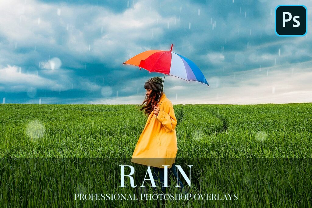 Rain Overlays Photoshop – MasterBundles
