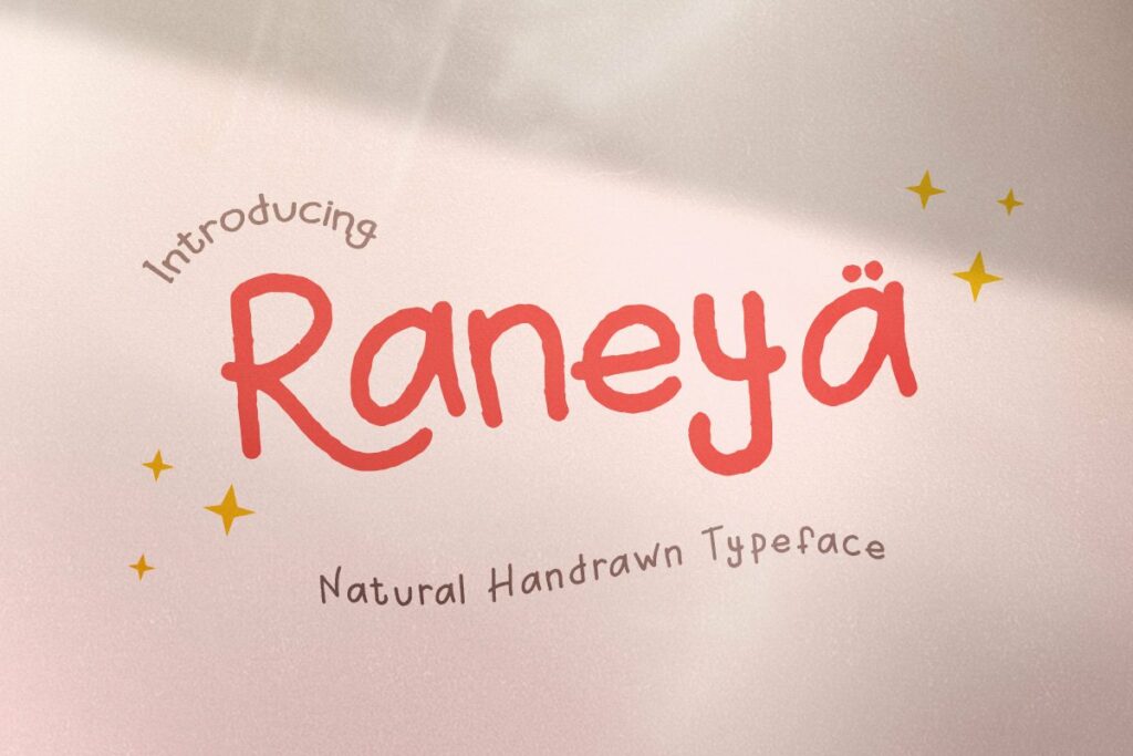 Renaya - Cute Girl Font – MasterBundles