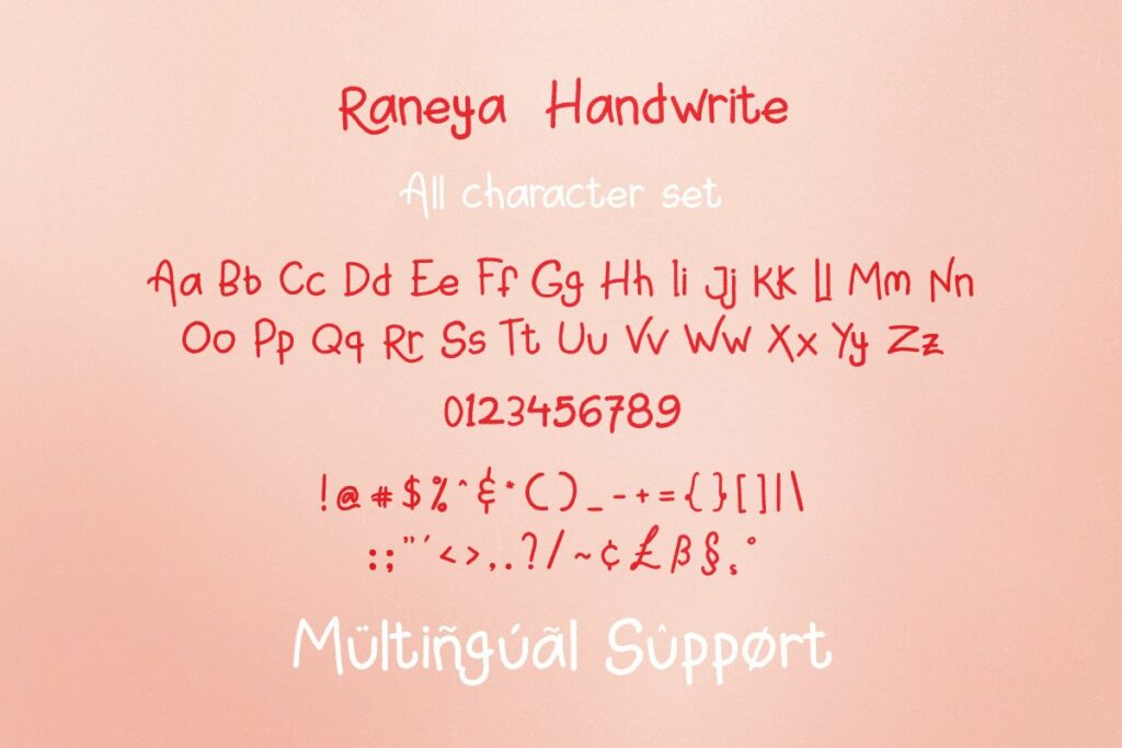 Renaya - Cute Girl Font – MasterBundles