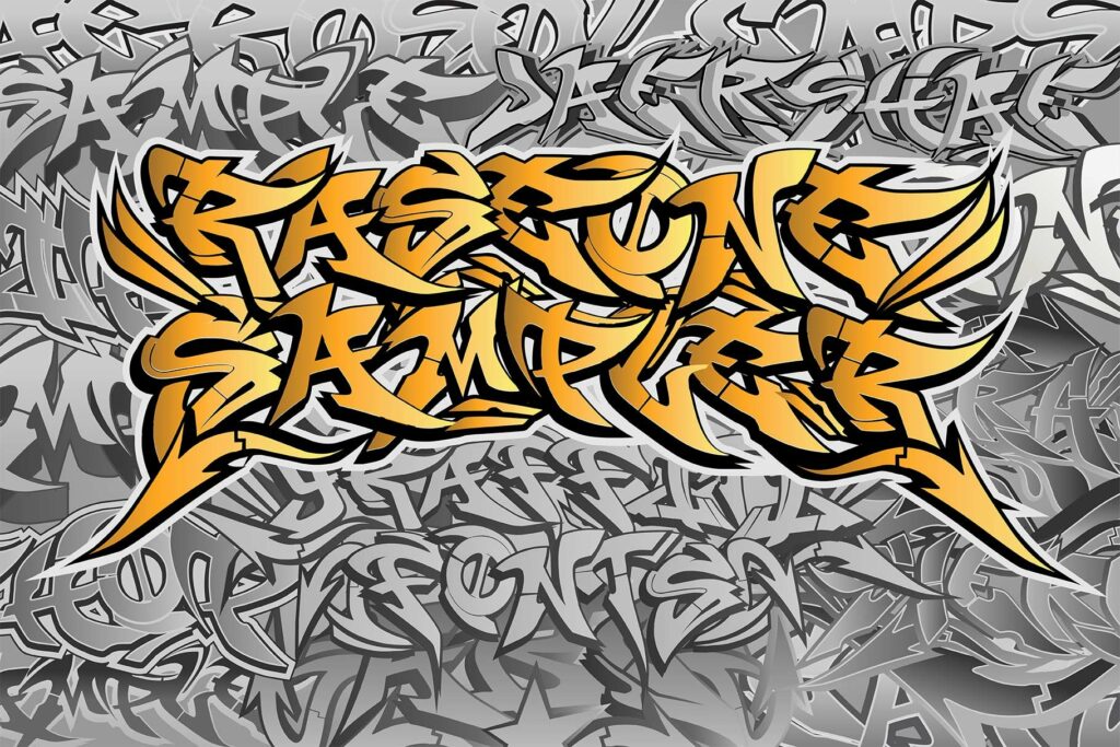 Graffiti Fonts | RaseOne – MasterBundles