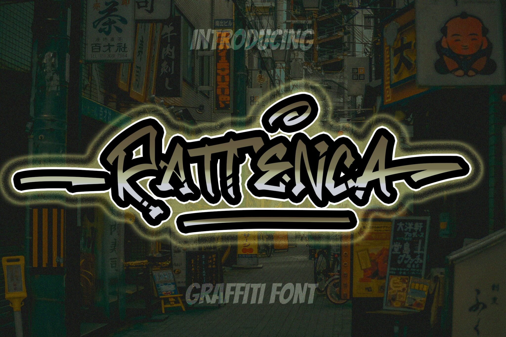 Rattenca - Graffiti Font – MasterBundles