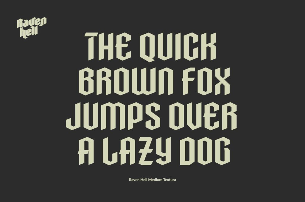 Raven Hell - Variable Gothic Font – MasterBundles