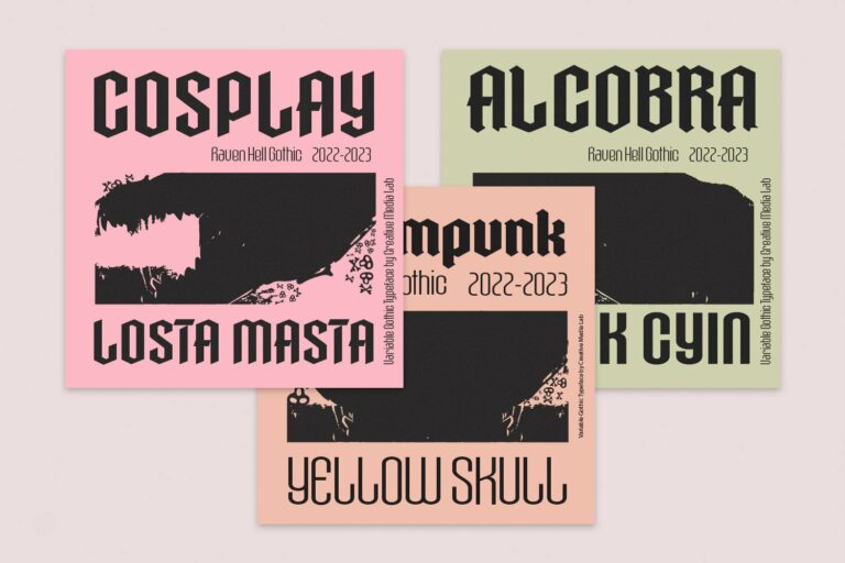 Raven Hell - Variable Gothic Font – MasterBundles