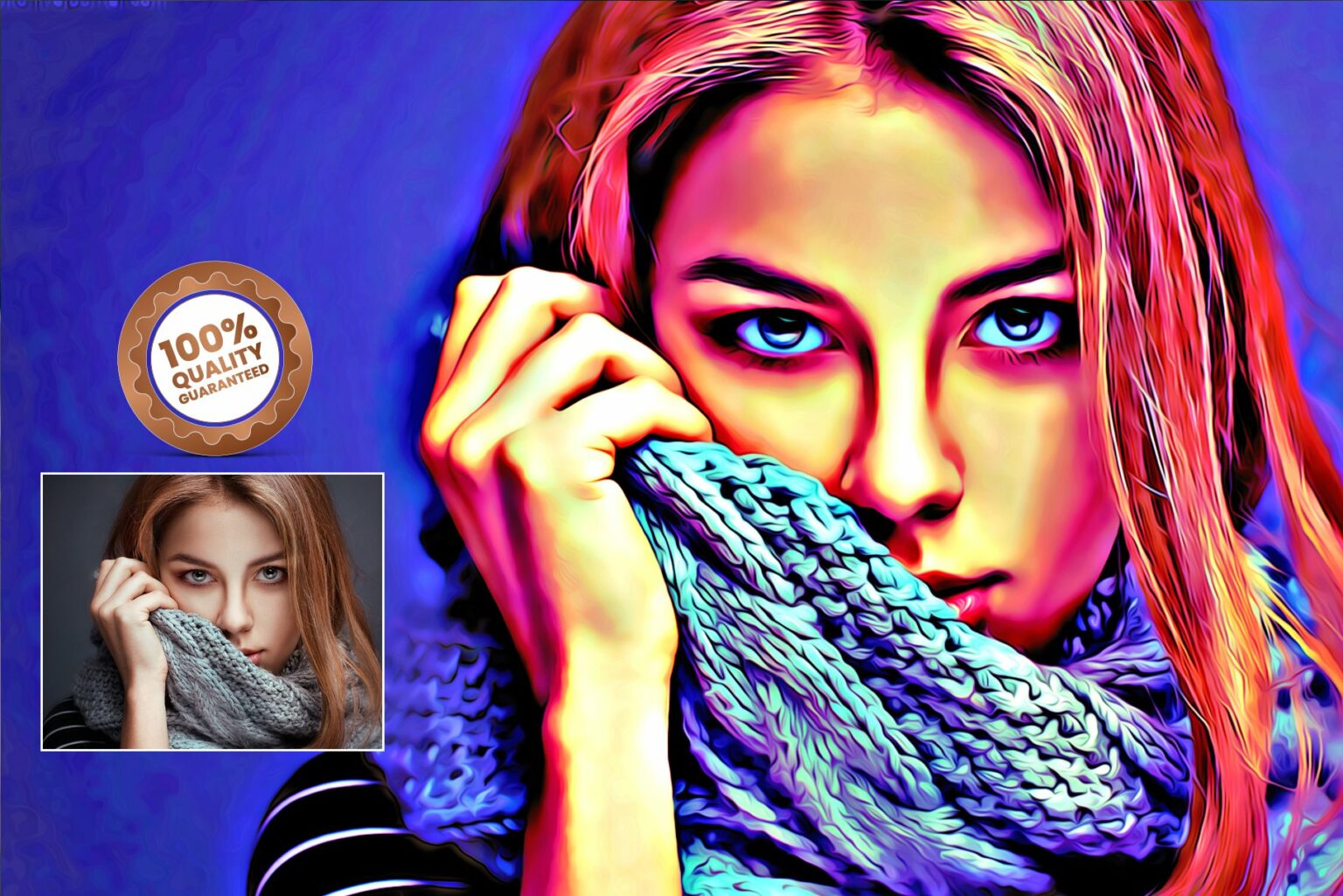Realistic Oil Painting Art – MasterBundles