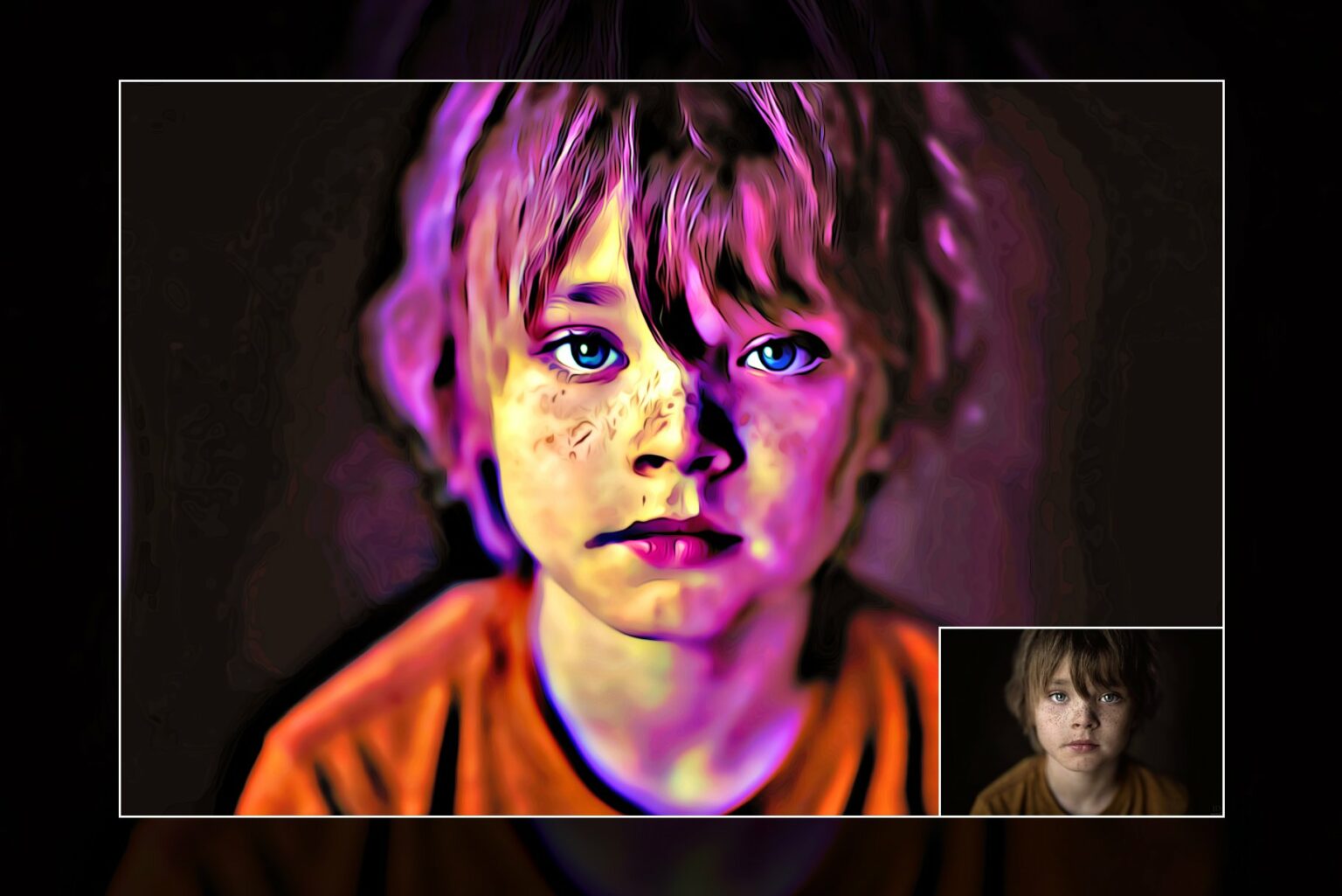 Realistic Oil Painting Art – MasterBundles