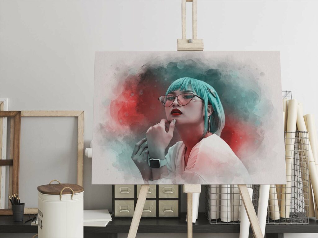Realistic Painting Photo Effect – MasterBundles